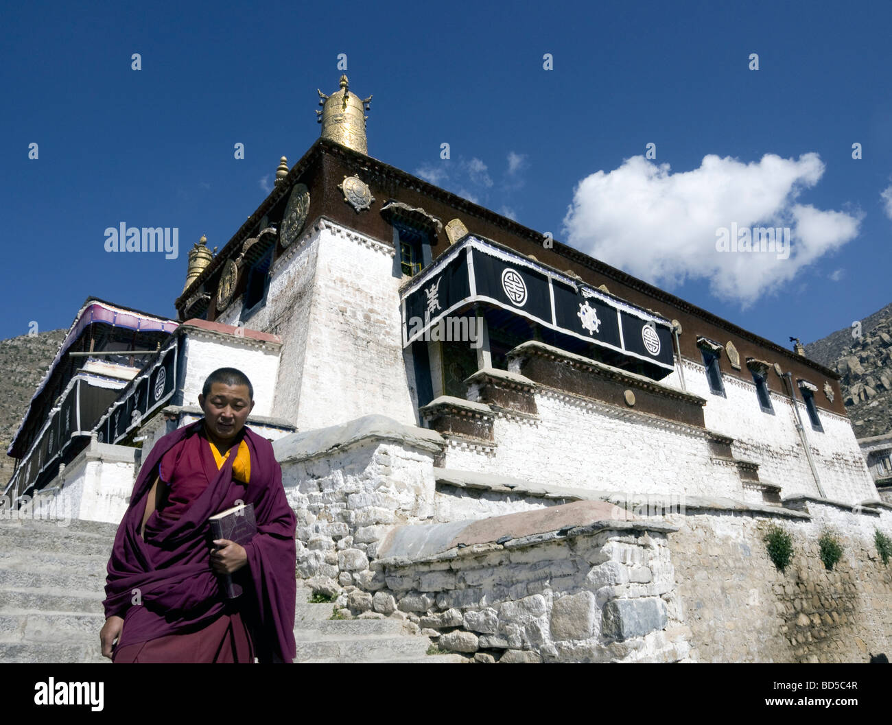 Traditional tibetan building hi-res stock photography and images - Alamy
