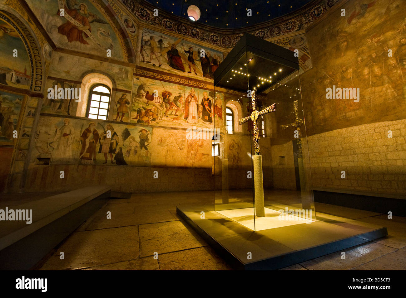 Brescia museum of st giulia monastery Stock Photo - Alamy