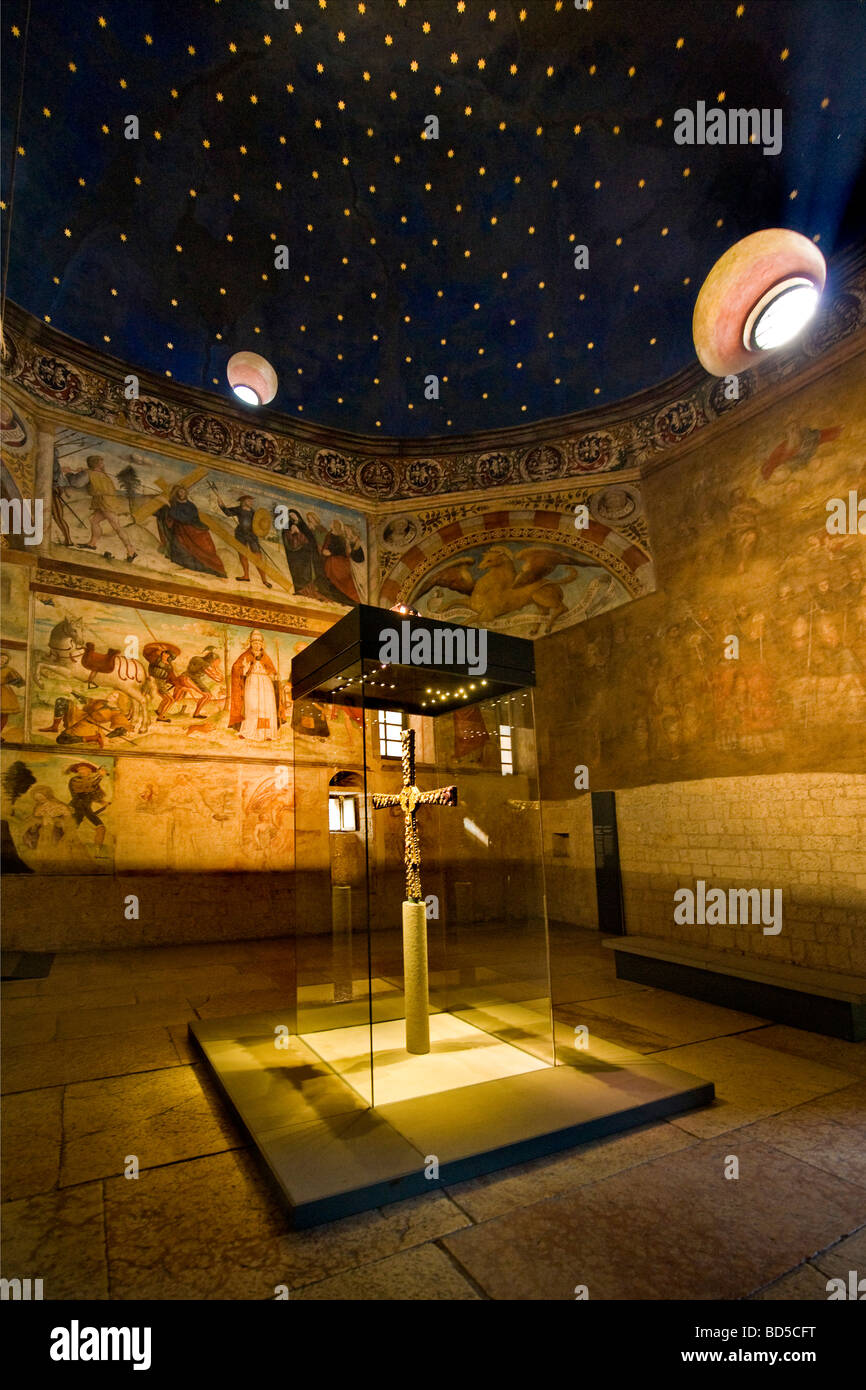 Brescia museum of st giulia monastery Stock Photo - Alamy