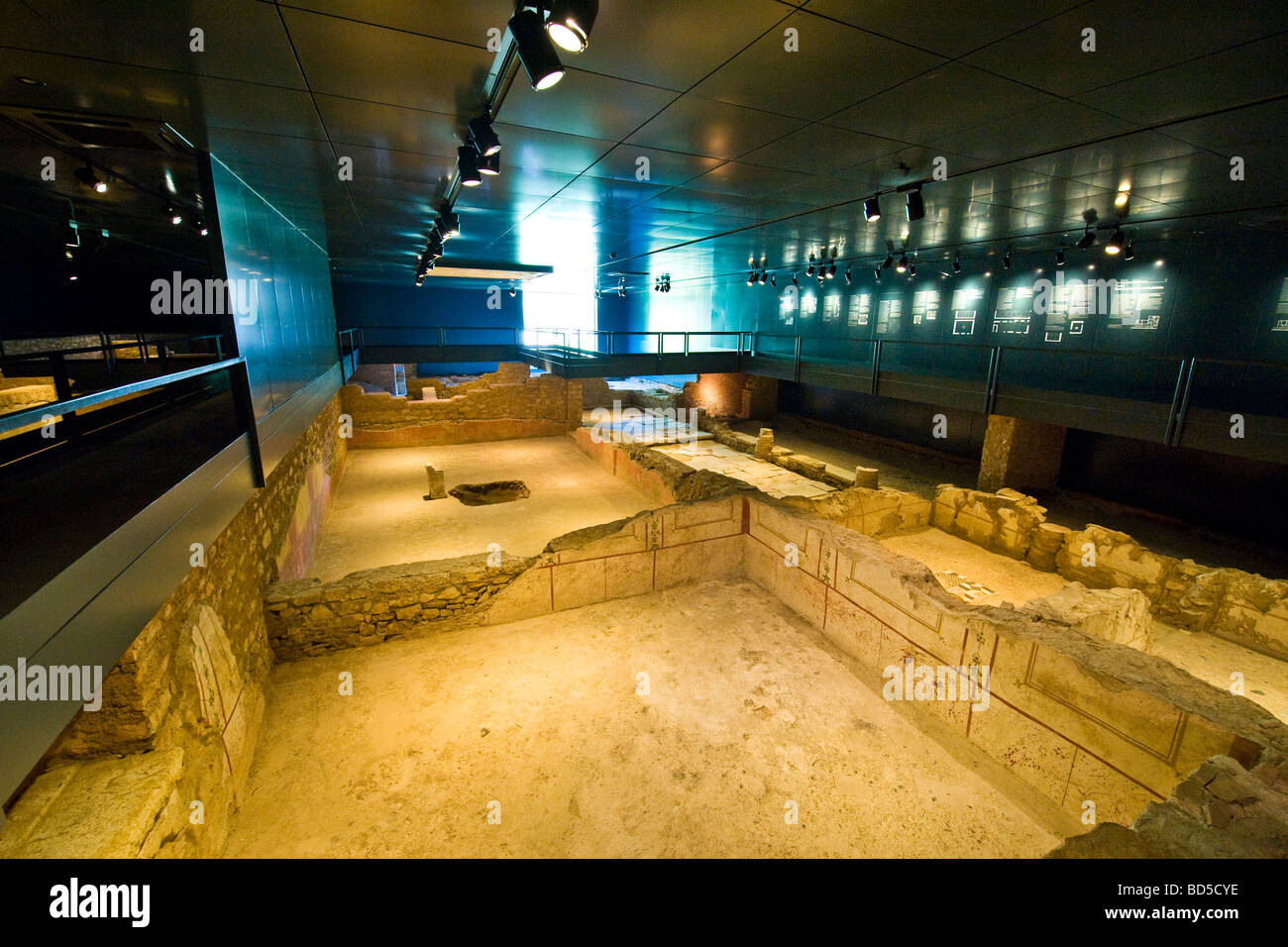 Brescia museum of st giulia monastery domus of ortaglia Stock Photo - Alamy