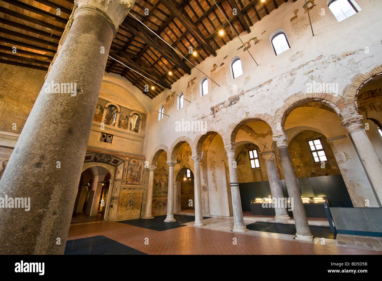 Brescia st giulia monastery Stock Photo - Alamy