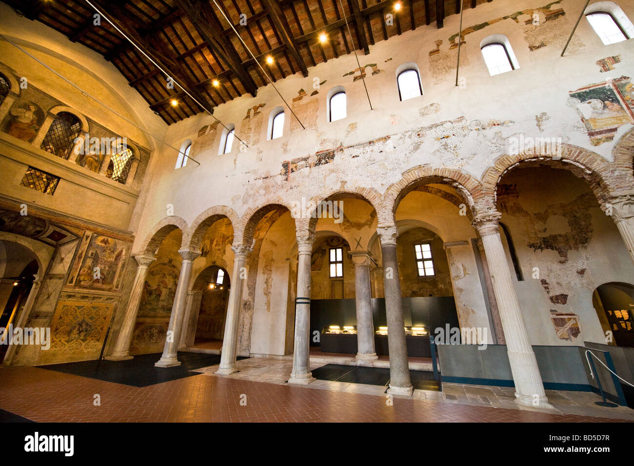 Brescia st giulia monastery Stock Photo - Alamy