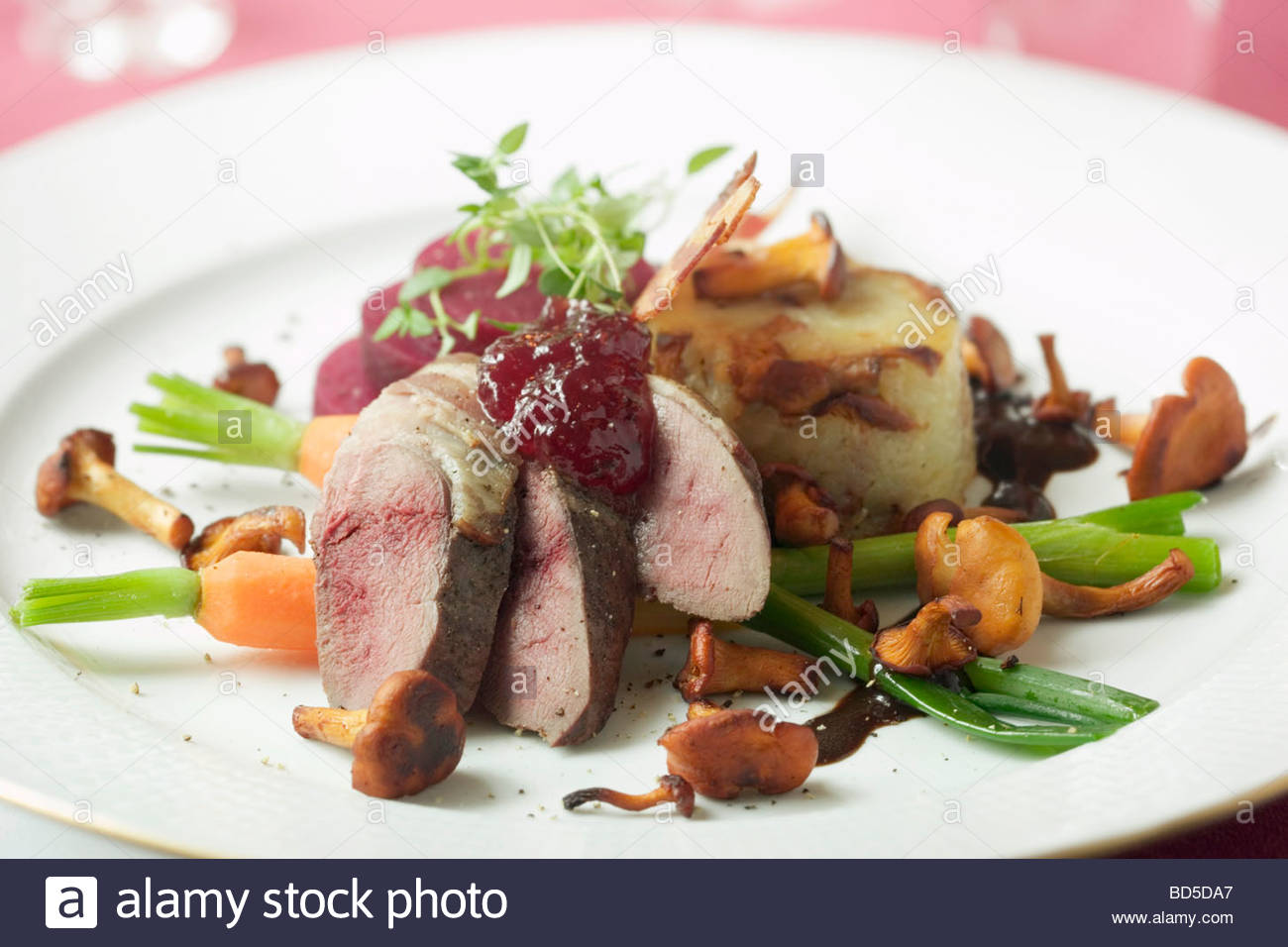 Venison Fillet Stock Photos & Venison Fillet Stock Images - Alamy