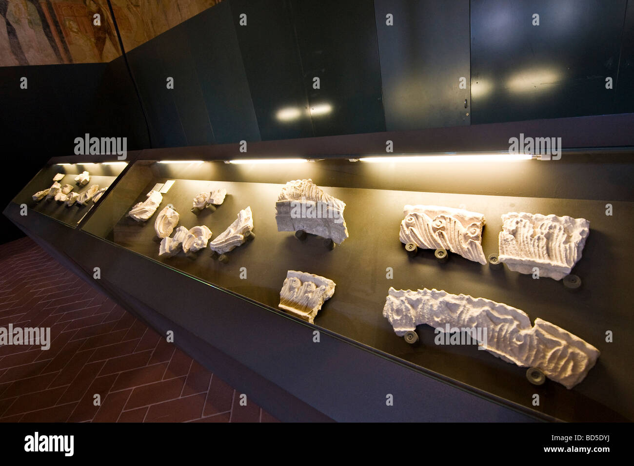 Brescia museum of st giulia monastery Stock Photo - Alamy