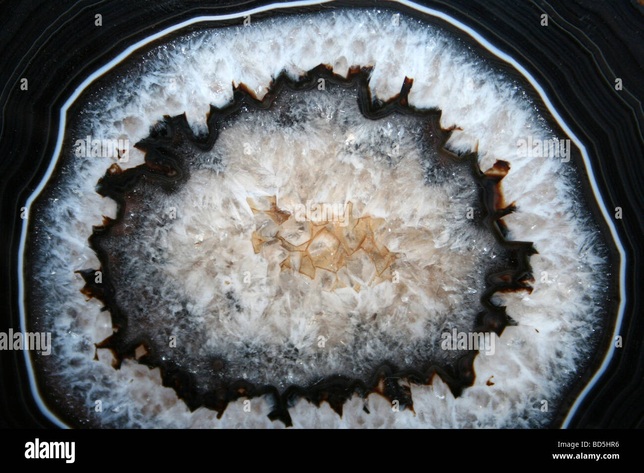 Slice of agate quartz hi-res stock photography and images - Alamy