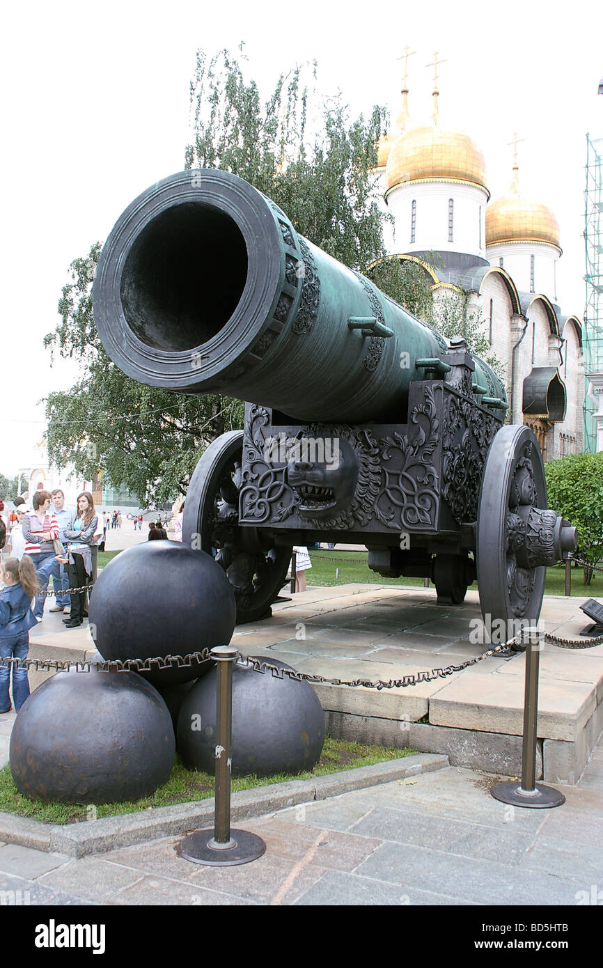 Russia, Moscow, Kremlin, czar canon Stock Photo - Alamy