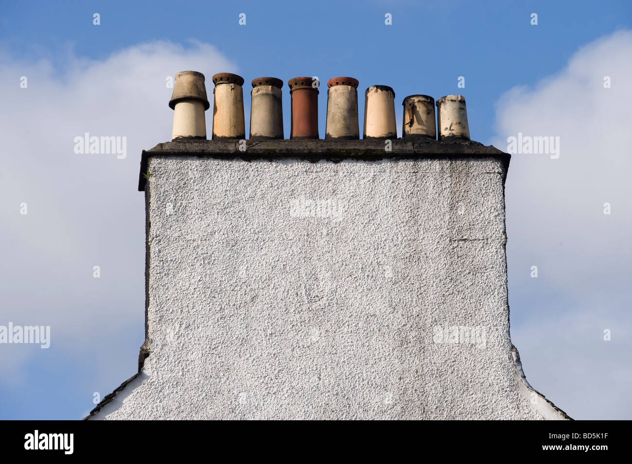 Typical chimney, Inverary, Scotland, United Kingdom, Europe Stock Photo ...