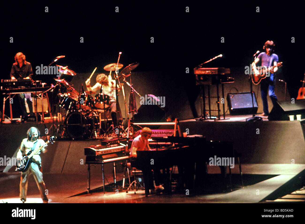 ELO - ELECTRIC LIGHT ORCHESTRA - UK rock group about 1976 Stock Photo ...