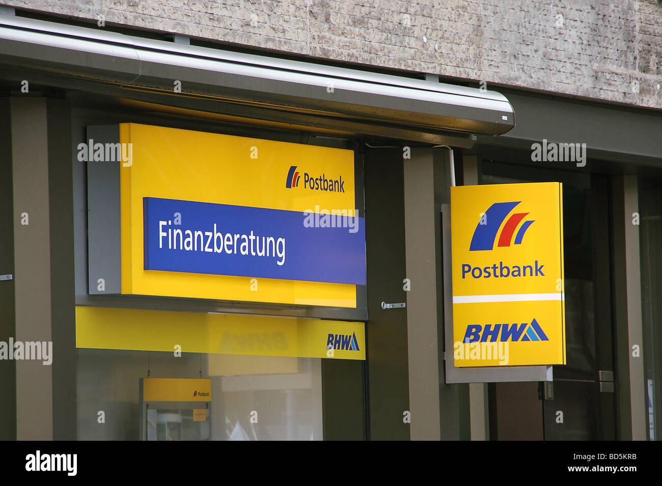 German postal bank Stock Photo - Alamy