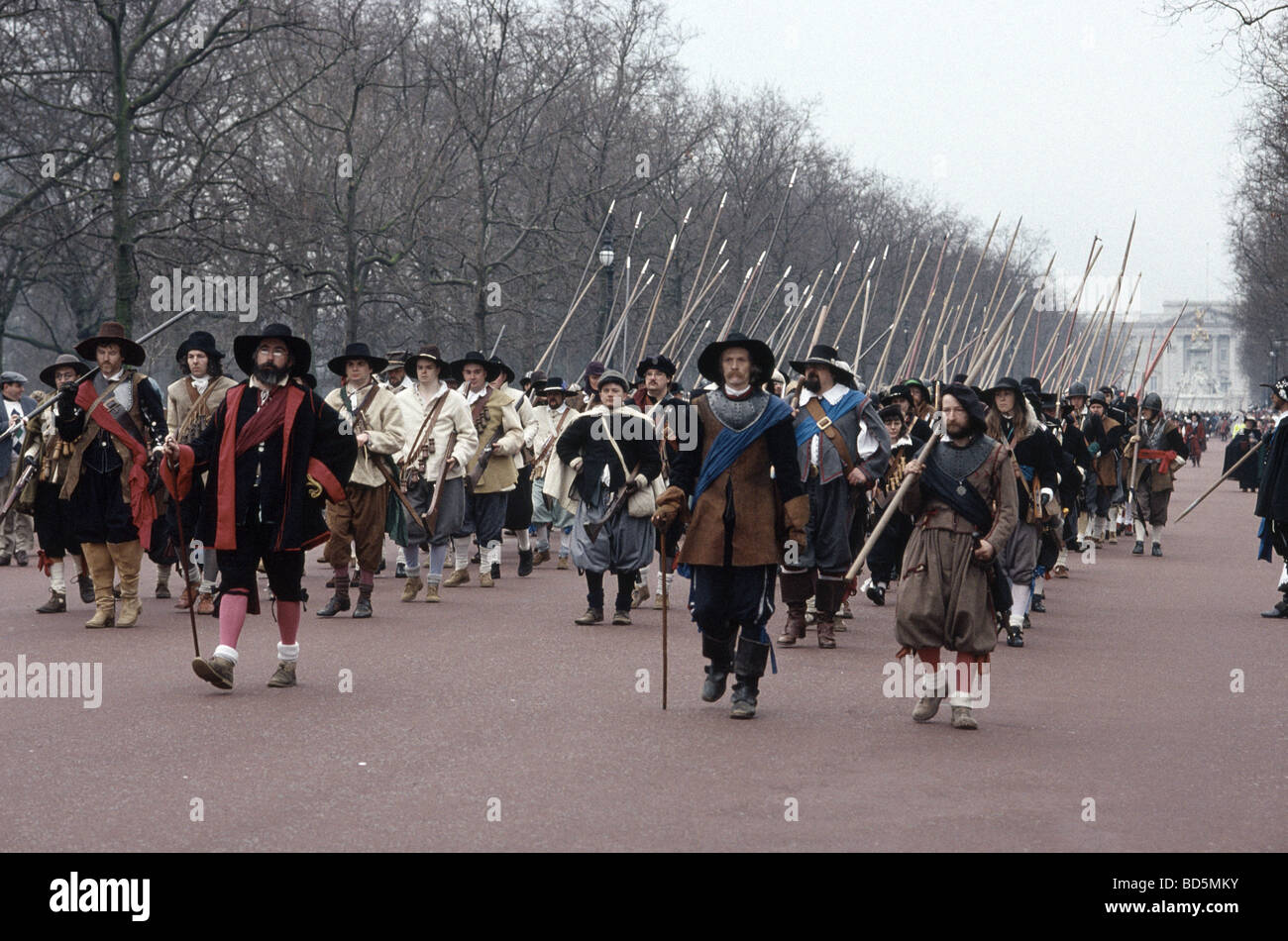The King's Army commemorate each year, on the last Sunday in January ...
