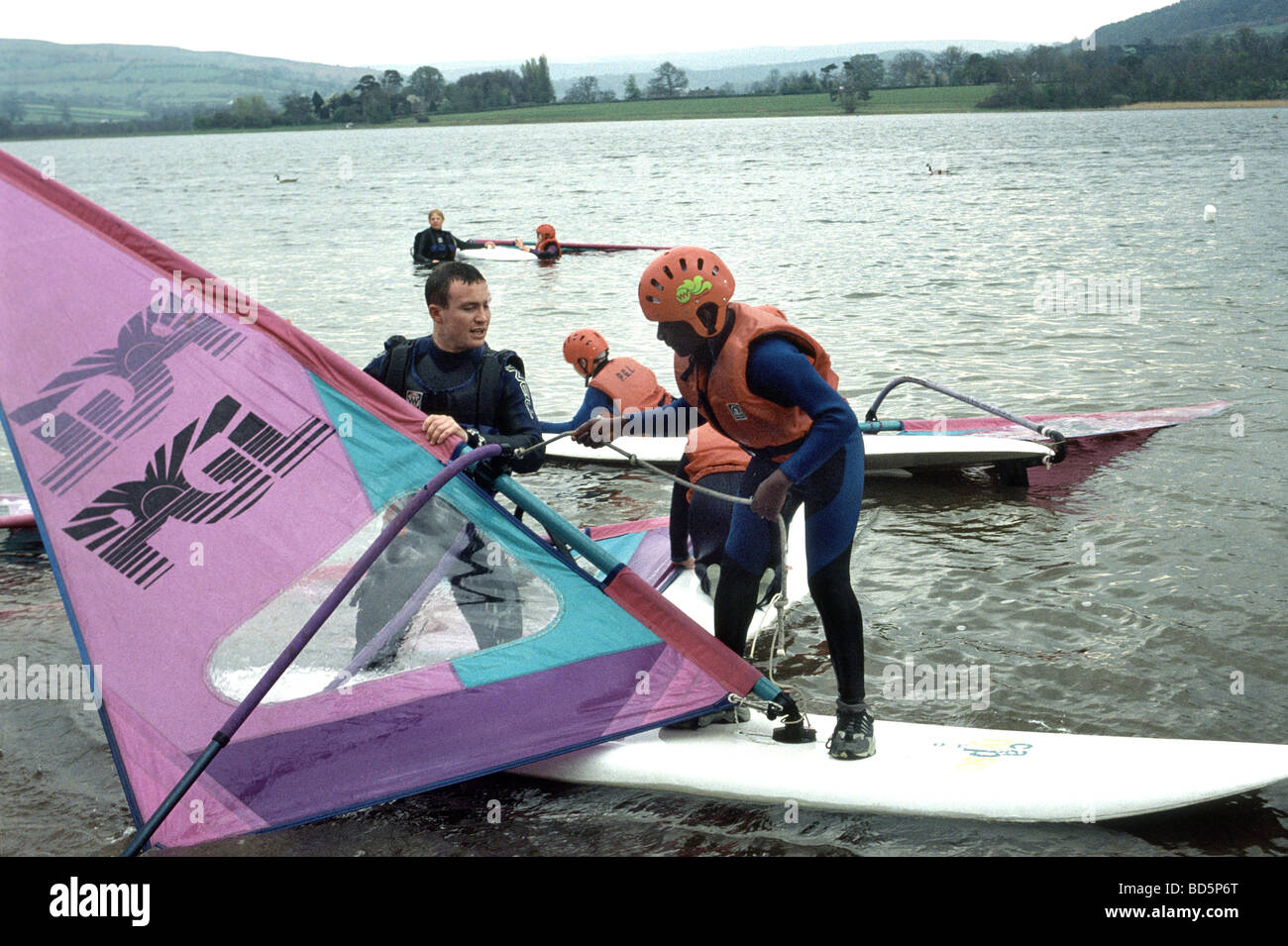 Adventure outing for primary school children Stock Photo - Alamy