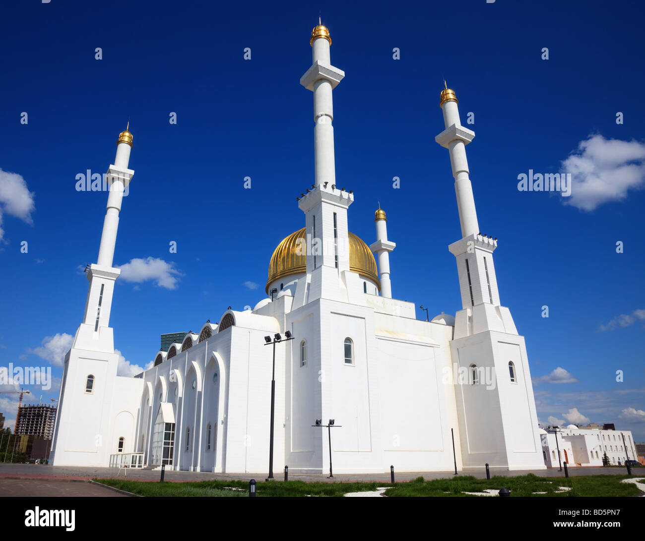 Mosque Islam center Astana capital of Kazakhstan Republic Stock Photo ...