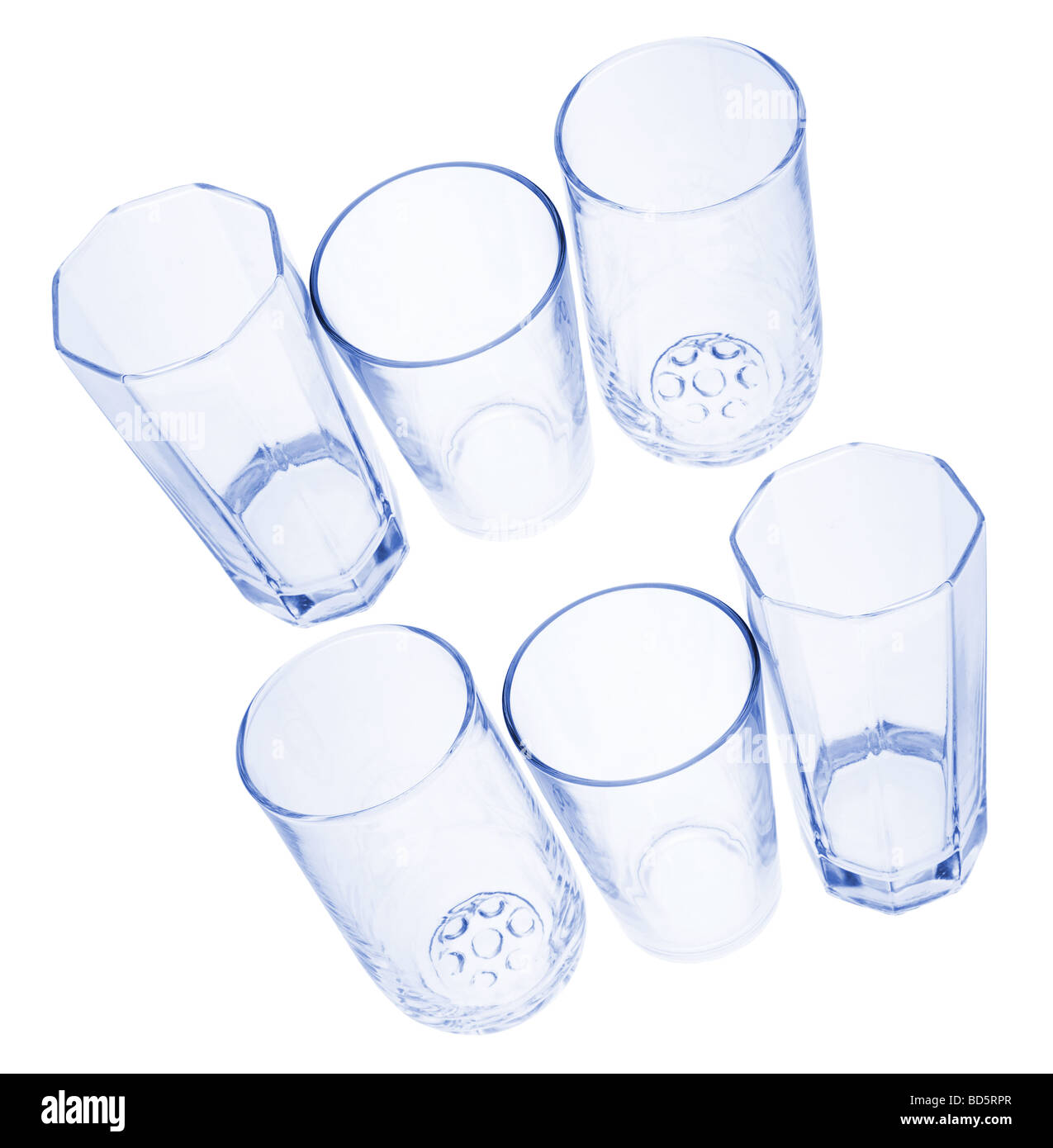 Glasses tumblers empty hi-res stock photography and images - Alamy