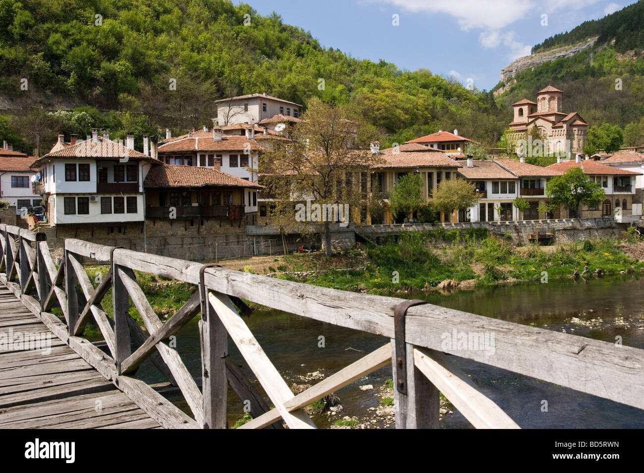 Veliko Tarnovo, historic town, well-known with its traditional ...