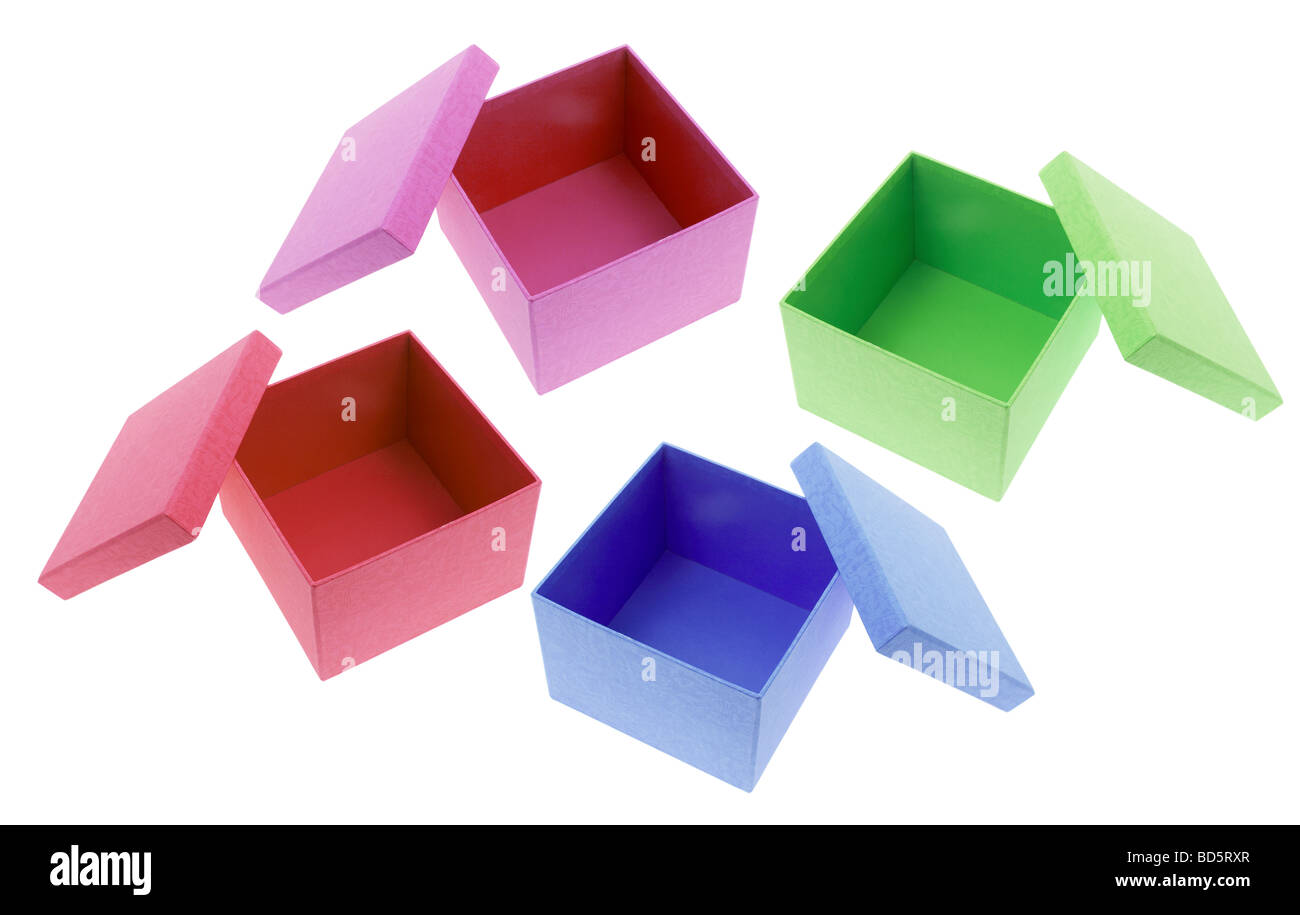 Empty recycle boxes hi-res stock photography and images - Alamy