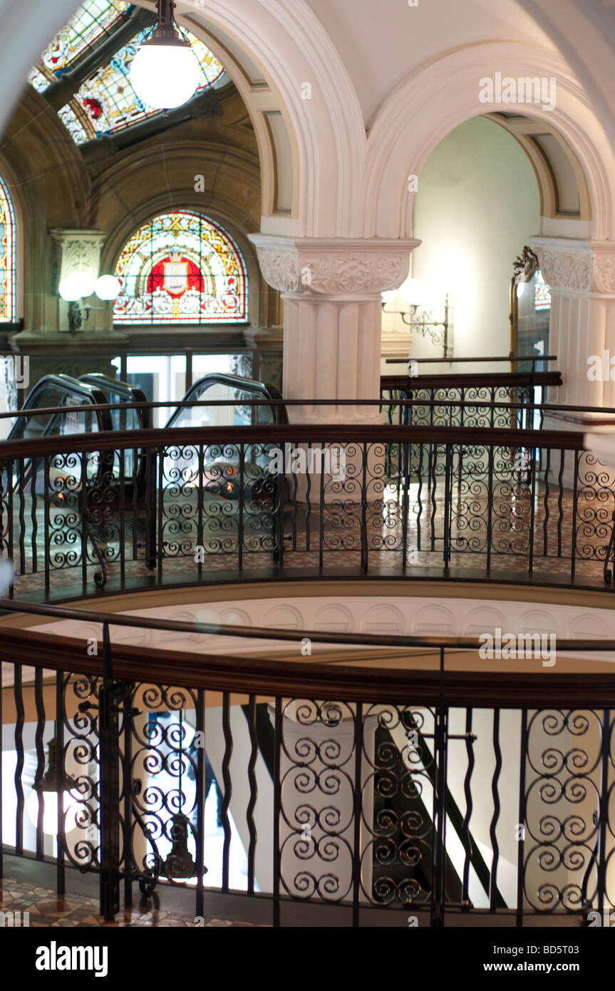 Queen Victoria Building or QVB interior Sydney NSW Australia Stock ...