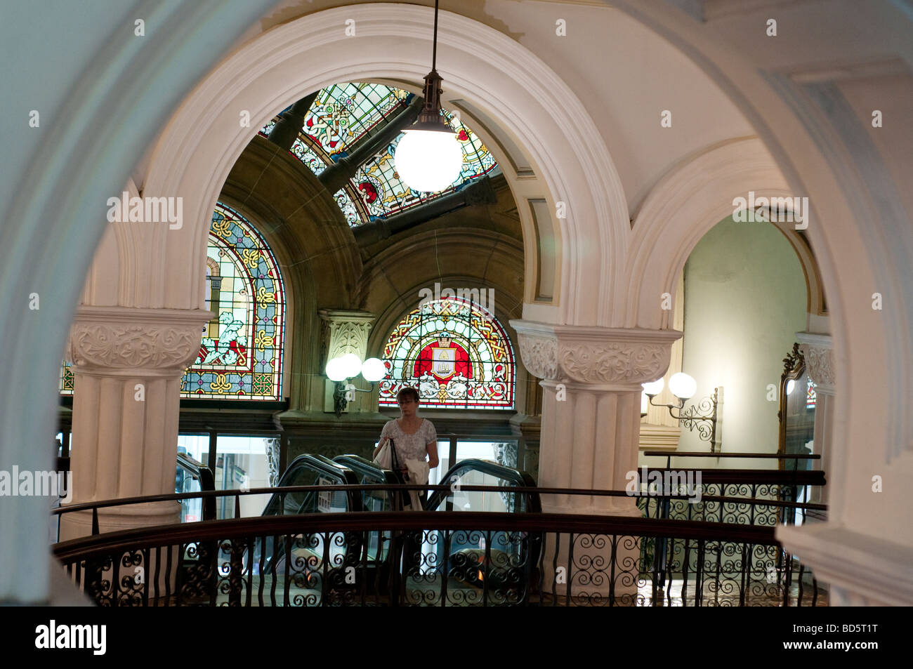 Interior queen victoria building qvb hi-res stock photography and ...