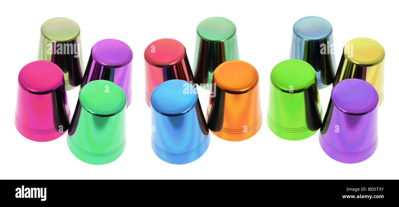 Metallic cups hi-res stock photography and images - Alamy