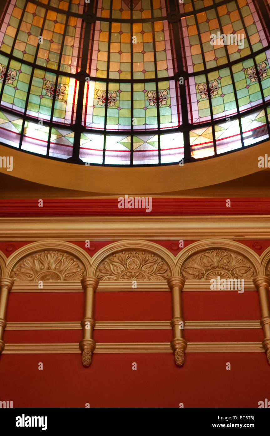 Queen Victoria Building or QVB interior Sydney NSW Australia Stock ...