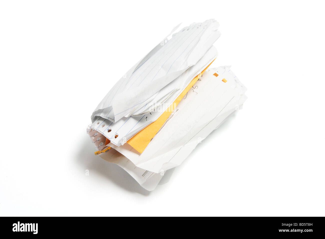 Papers litter hi-res stock photography and images - Alamy