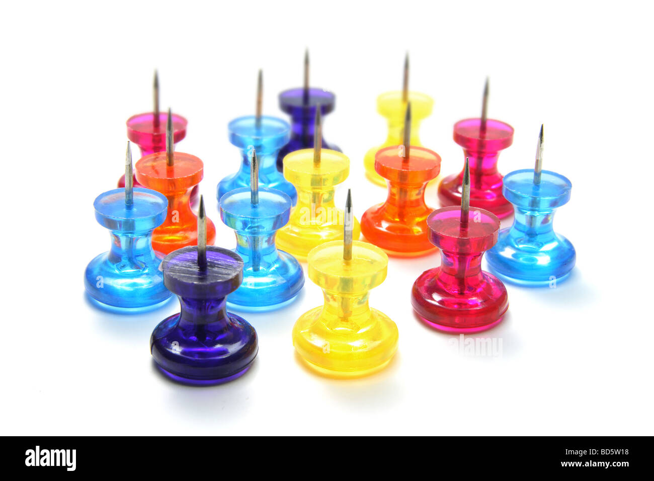 Clear Push Pins High Resolution Stock Photography and Images - Alamy