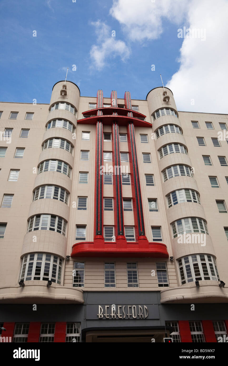 Beresford Towers, art deco building in Sauchiehall Street Glasgow ...