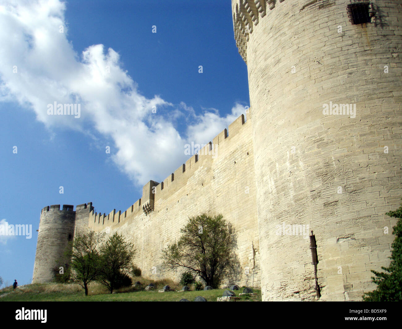 Fort St-Andre in Avignon in Provence in France Stock Photo - Alamy
