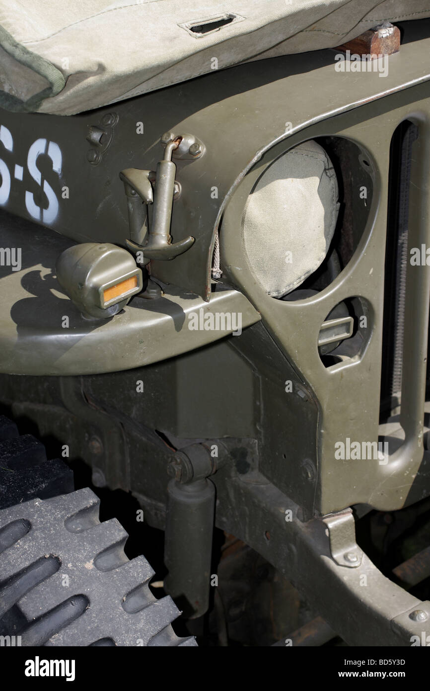 Ww2 military jeep detail hi-res stock photography and images - Alamy