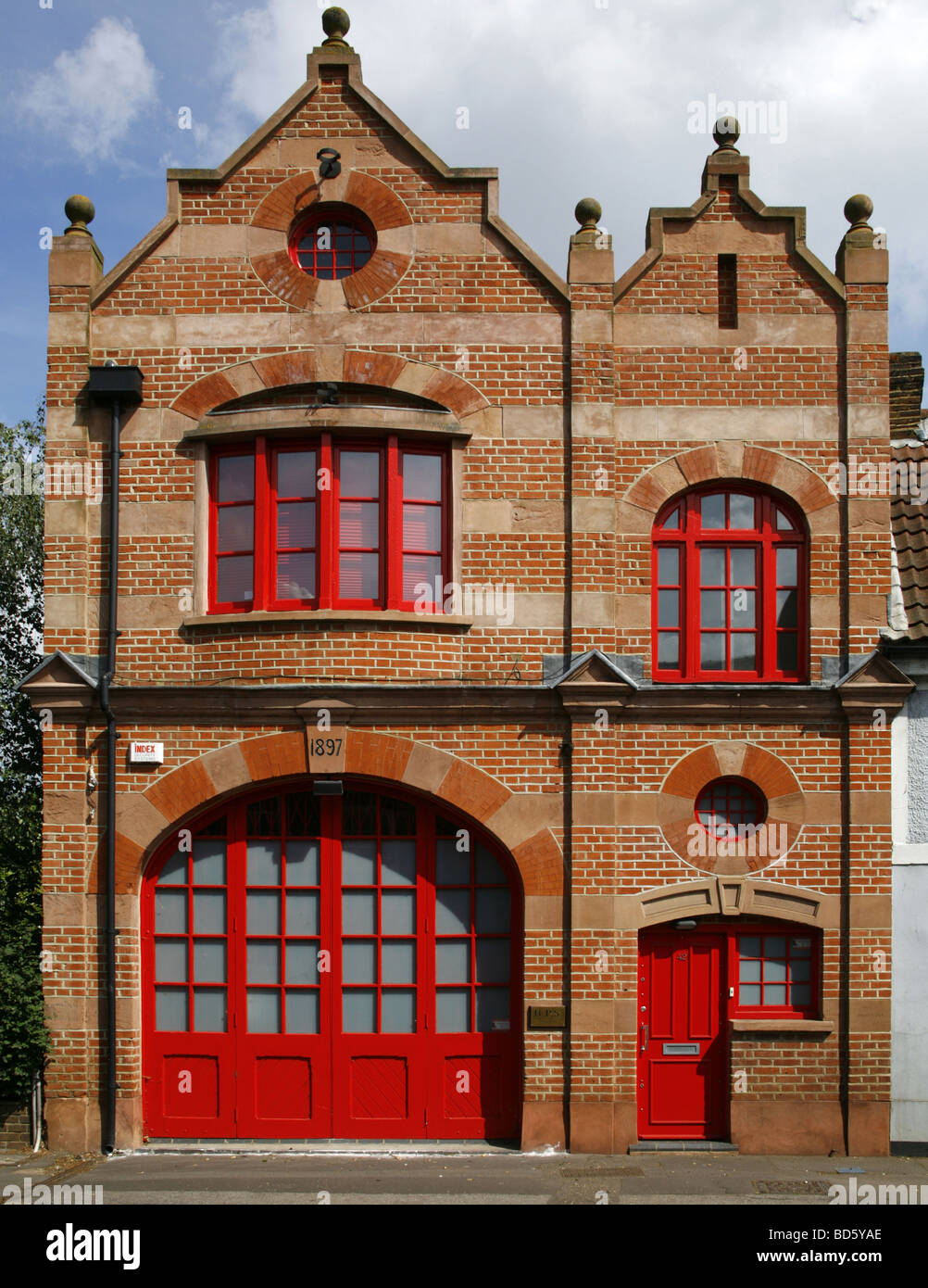 The Old Fire Station at Hampton in Middlesex Stock Photo - Alamy