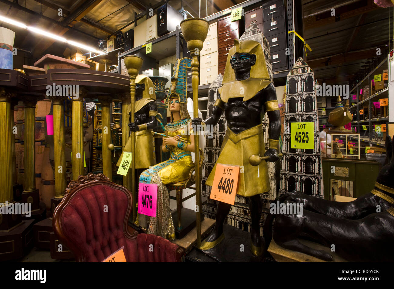 20th Century Props North Hollywood Los Angeles California Stock Photo ...