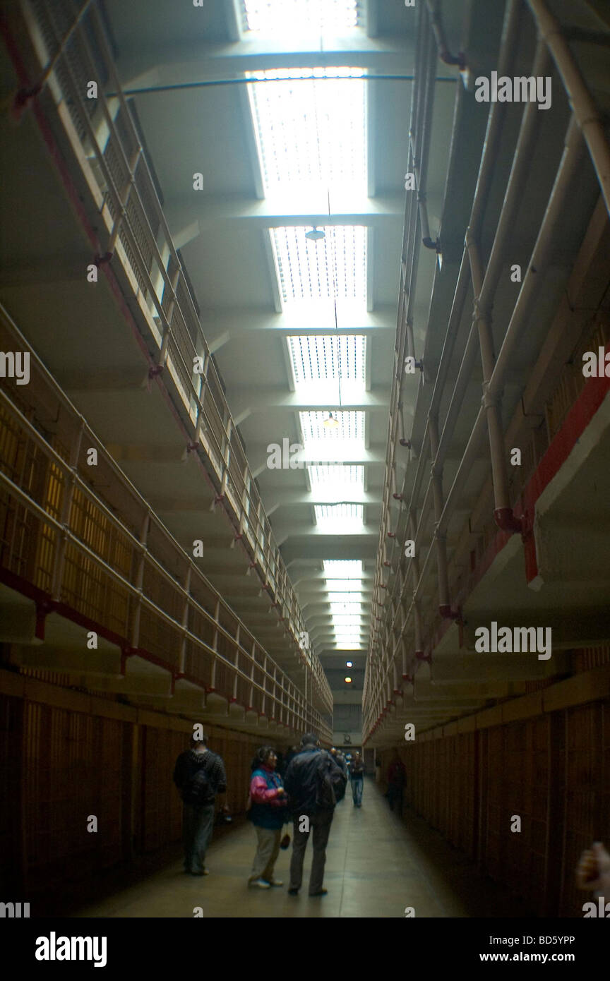 Alcatraz island prison Stock Photo - Alamy