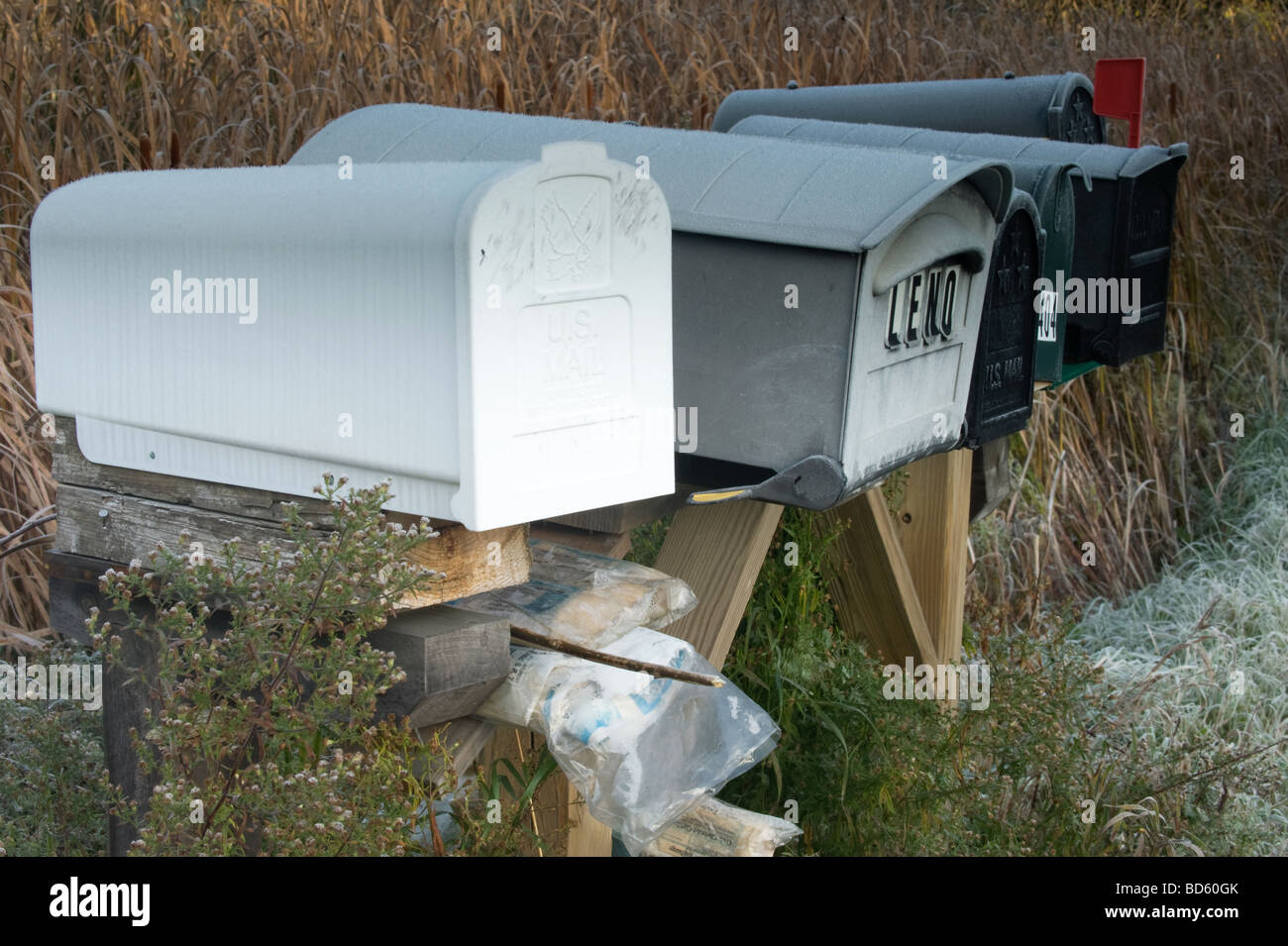 American mail boxes hi-res stock photography and images - Alamy