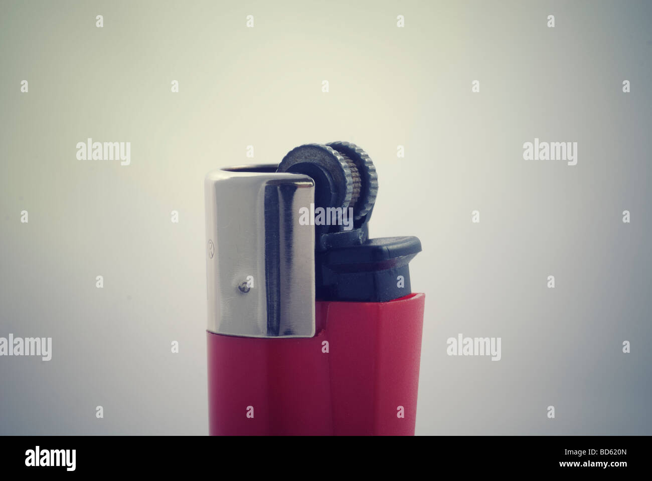 CLose up of a cigarette lighter Stock Photo - Alamy