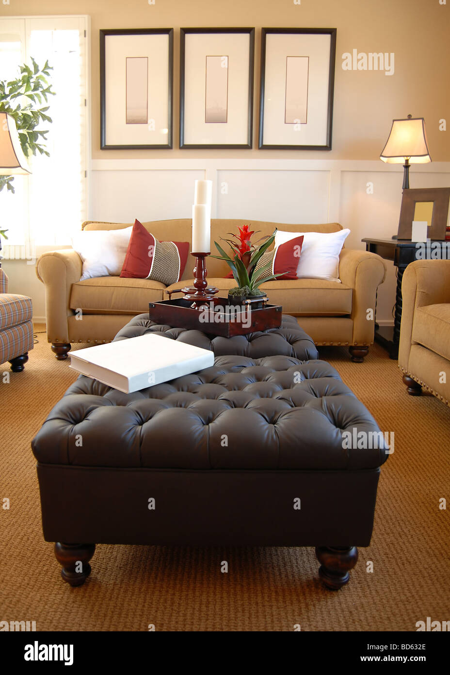 Modern interior living room background hi-res stock photography and ...