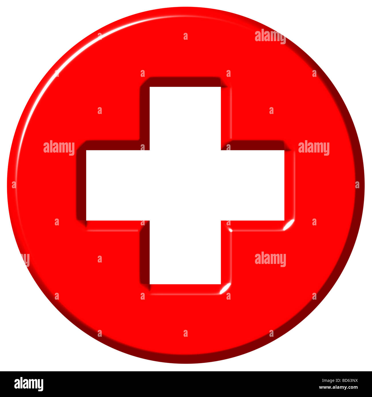 3d medical sign Stock Photo - Alamy