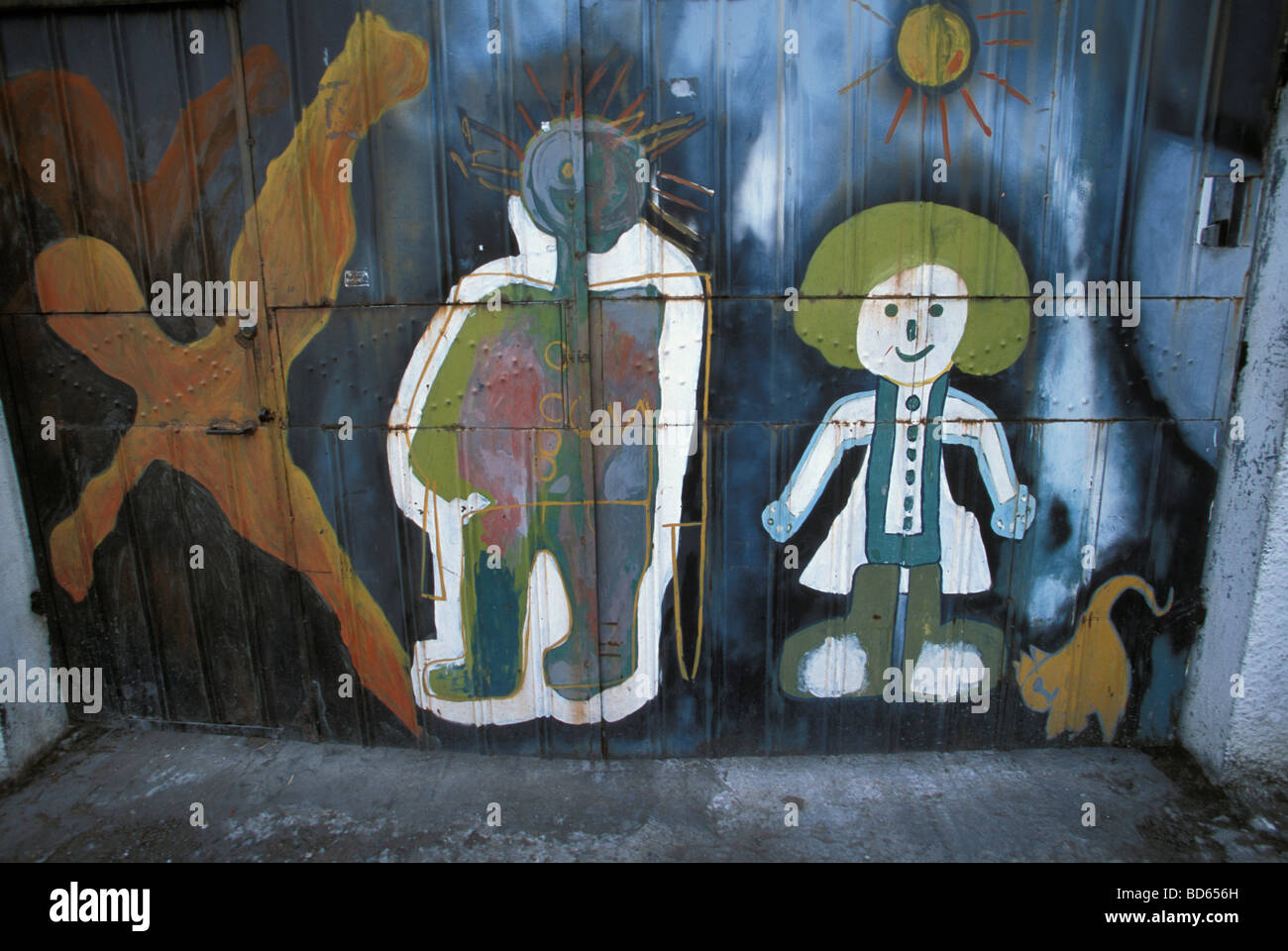 Mural in Cuenca Ecuador Stock Photo - Alamy