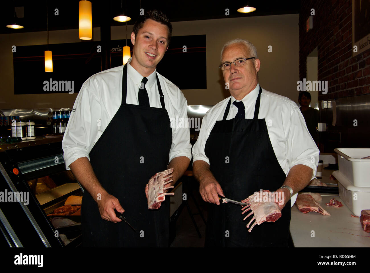 Son butchers hi-res stock photography and images - Alamy