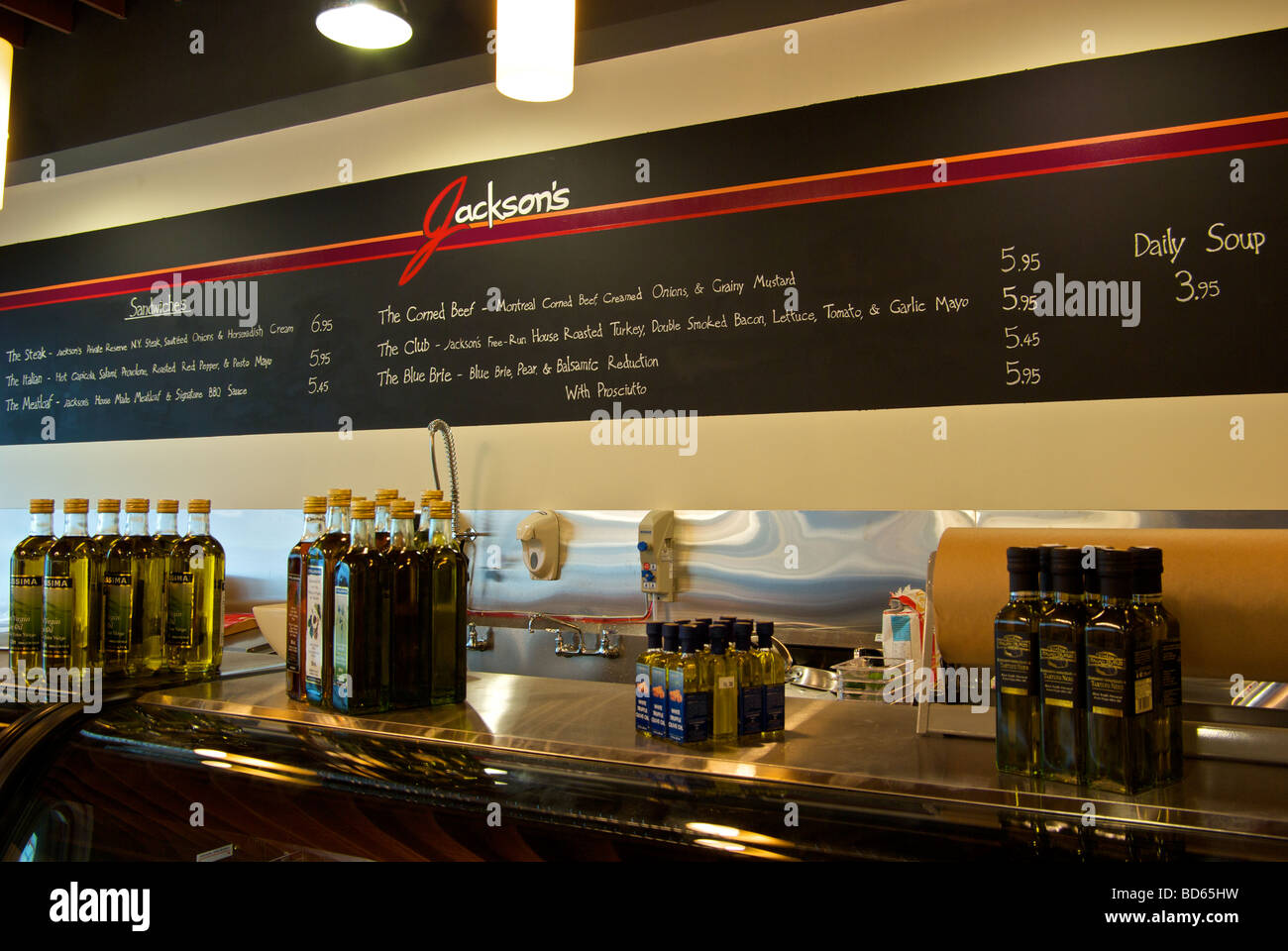 Deli shop sign hi-res stock photography and images - Alamy