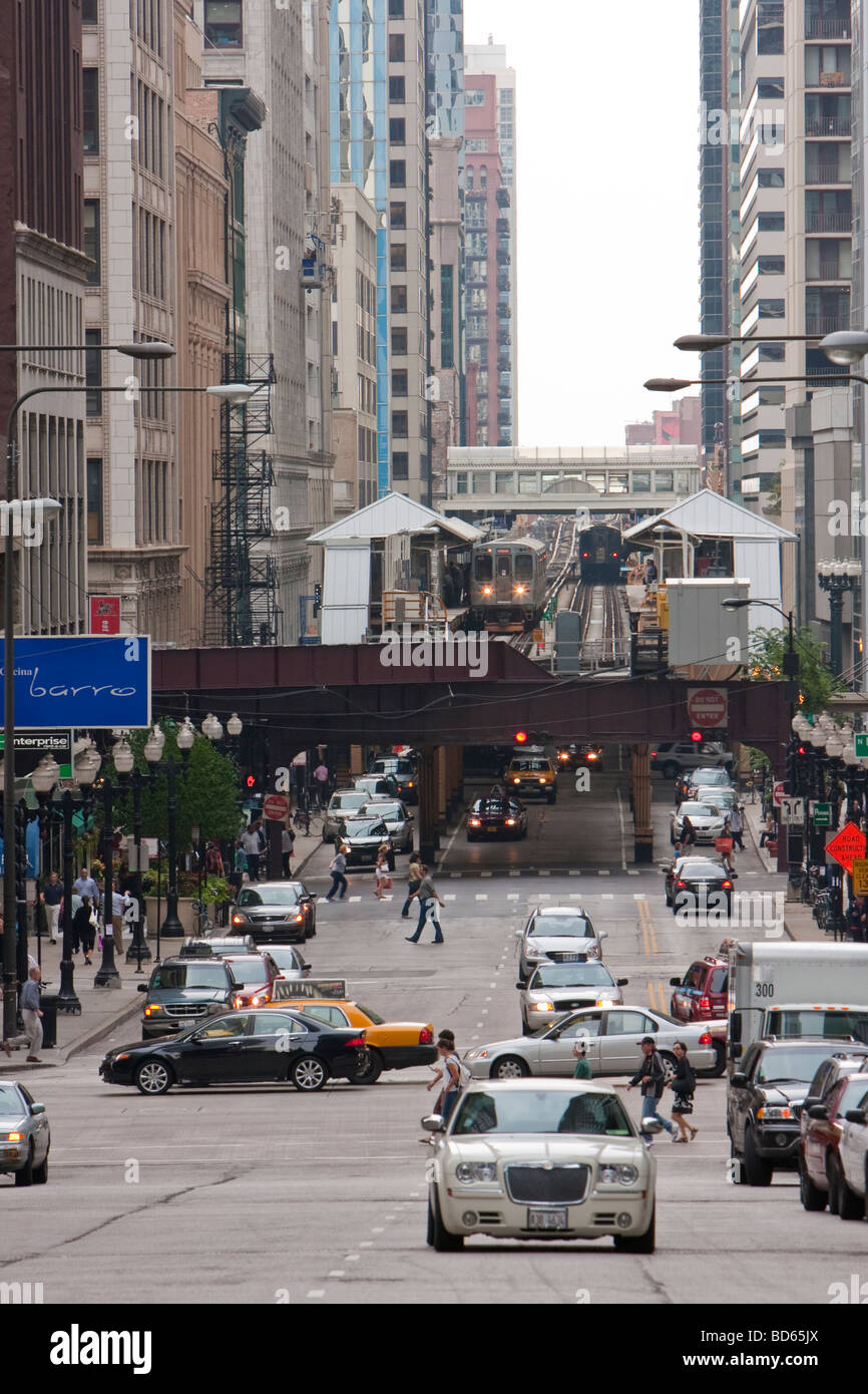 Chicago Elevated Railway High Resolution Stock Photography and Images ...