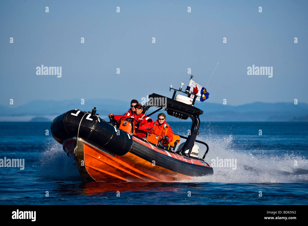 Flag over land and sea hi-res stock photography and images - Alamy
