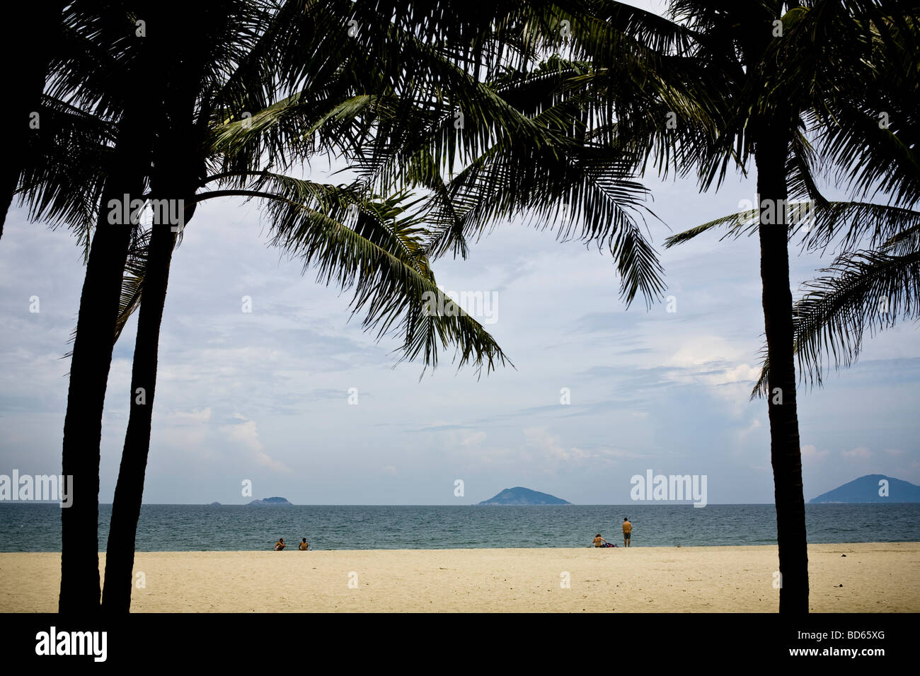 A view of Cua Dai Beach in Hoi An Vietnam Stock Photo - Alamy