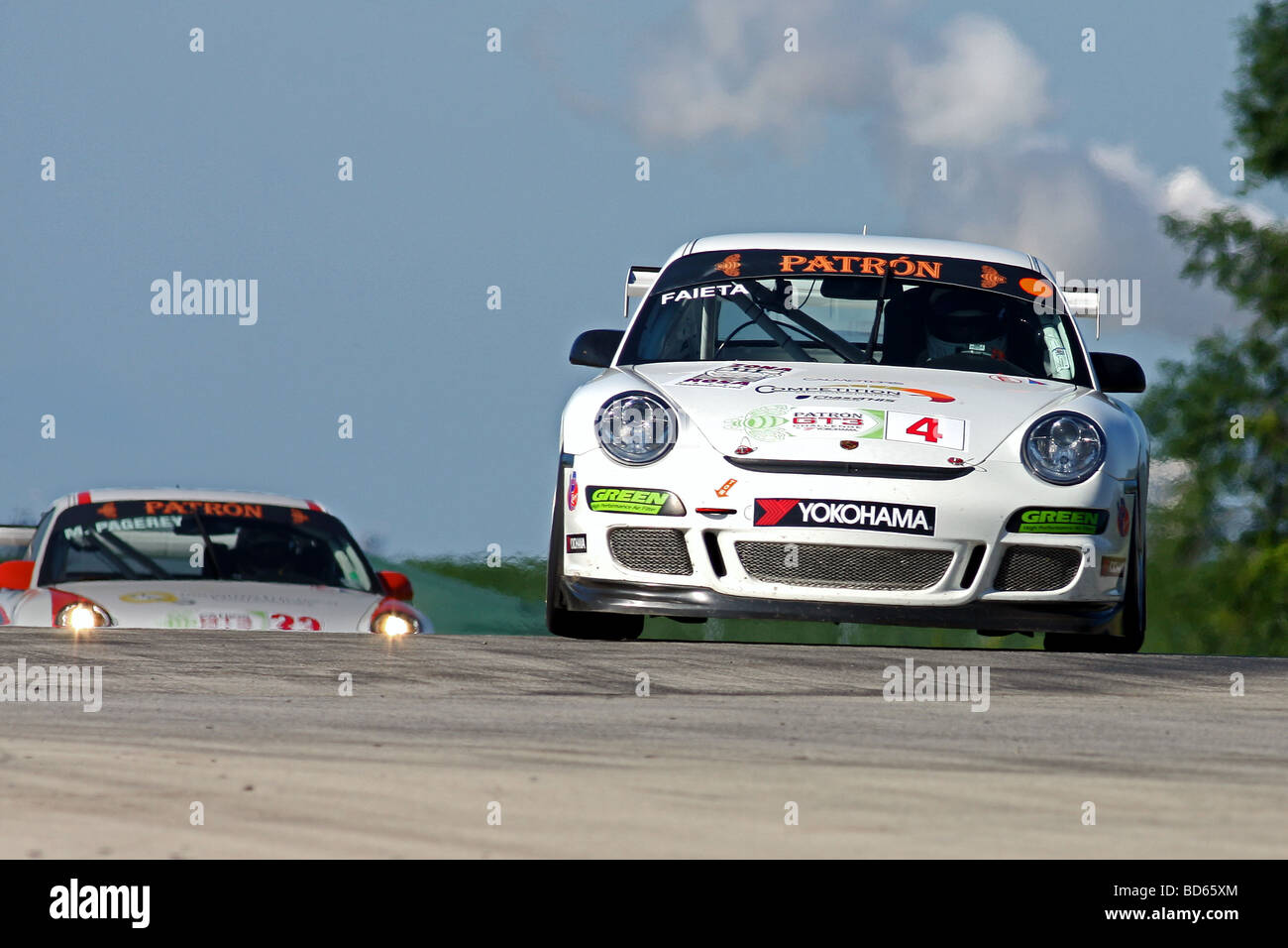 IMSA racing Patron GT3 Challenge Yokohama, Autobahn Country Club Stock ...