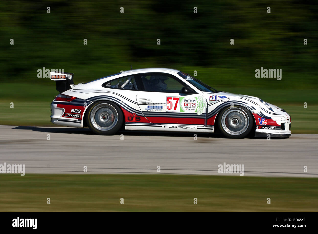 IMSA racing Patron GT3 Challenge Yokohama, Autobahn Country Club Stock ...