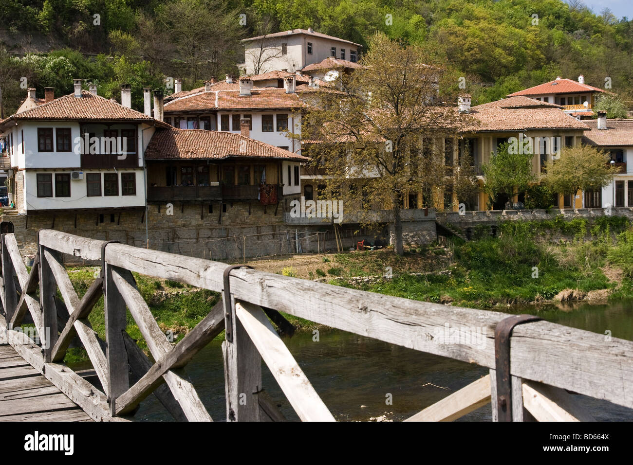 Veliko Tarnovo, historic town, well-known with its traditional ...
