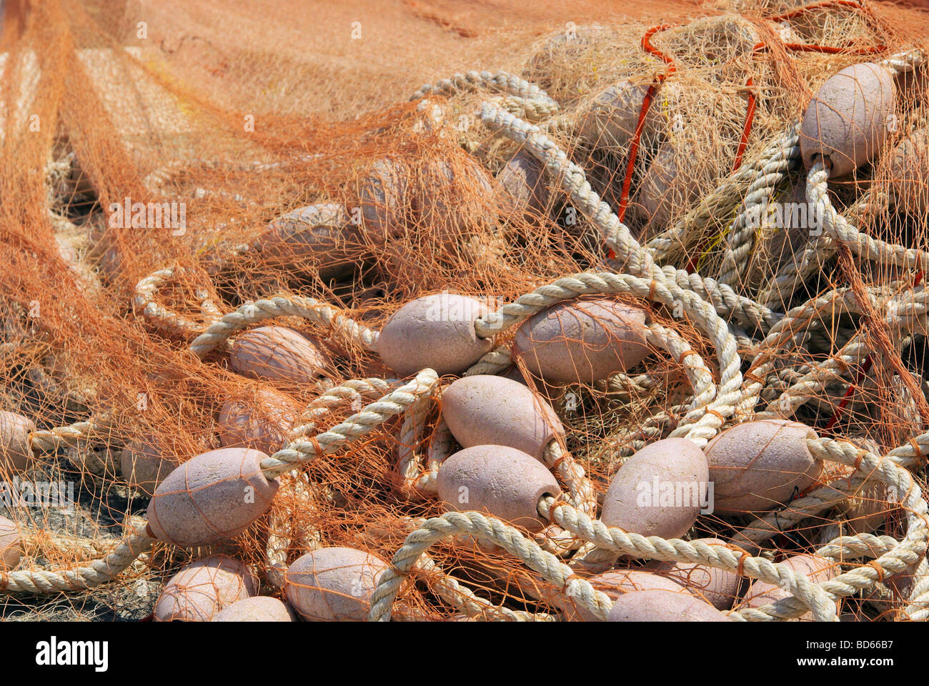 Fischernetz fishing net 10 Stock Photo - Alamy