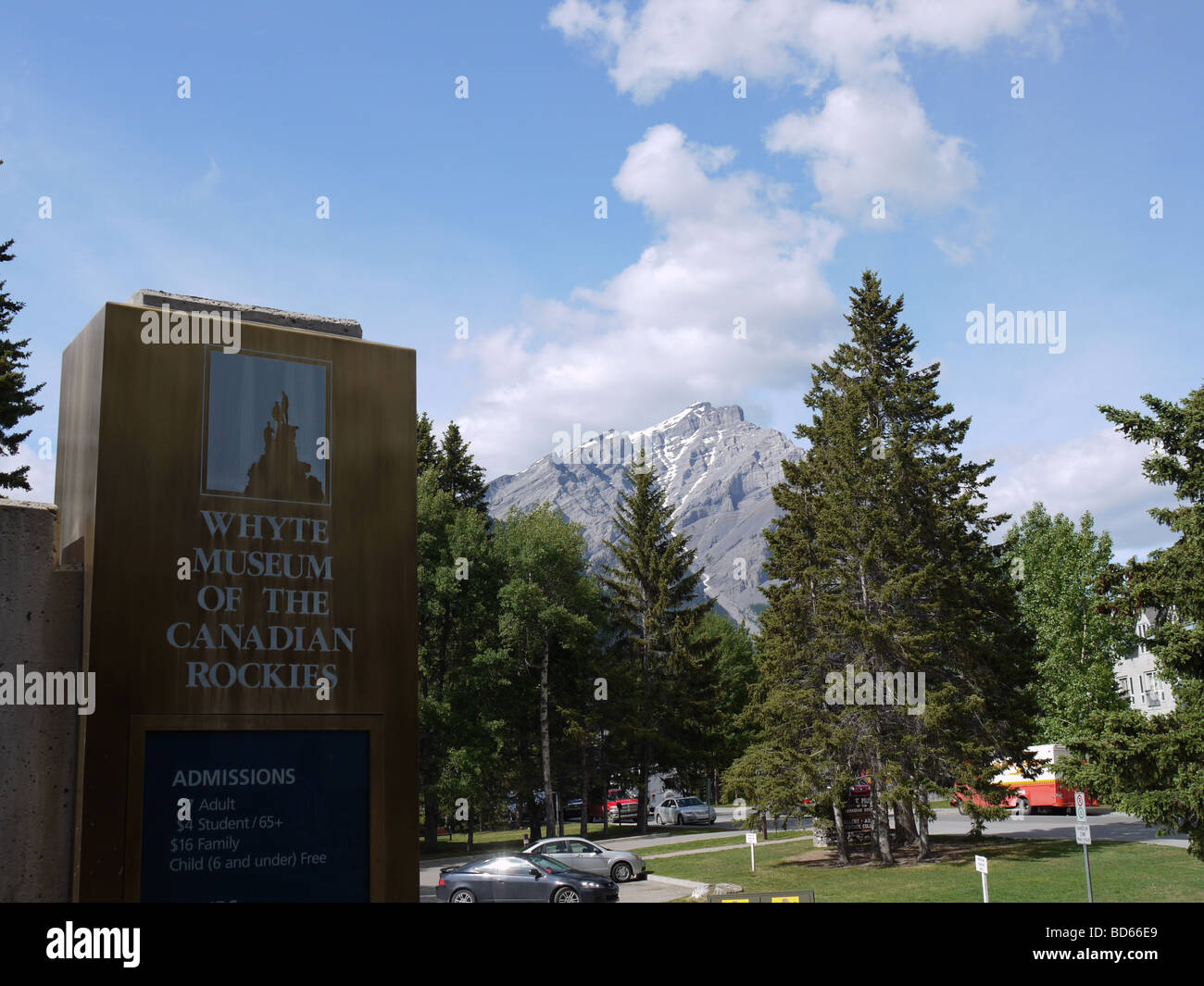 Whyte Museum in Banff National Park in Alberta Canada Stock Photo - Alamy