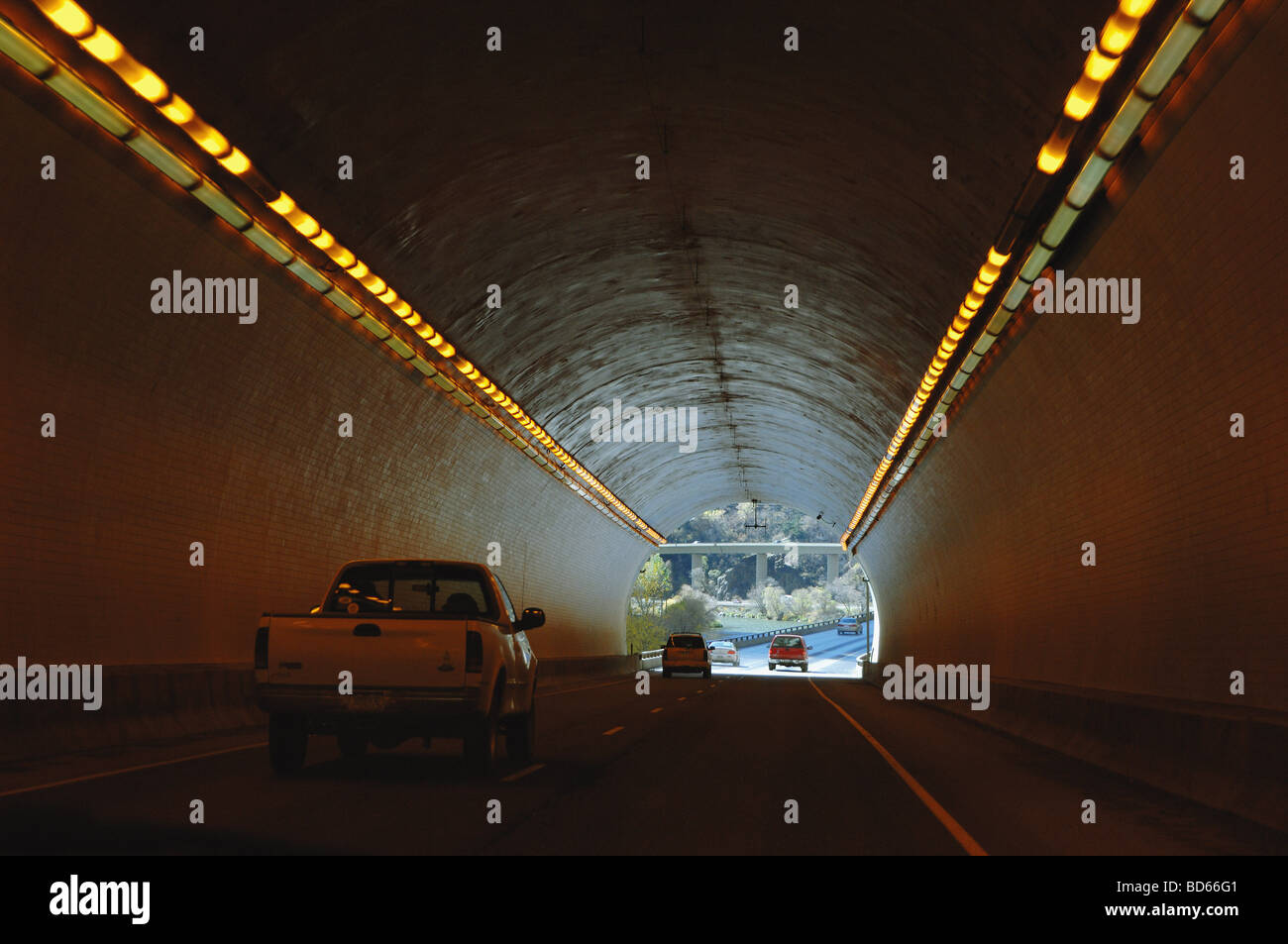 Tunnel lights america hi-res stock photography and images - Alamy