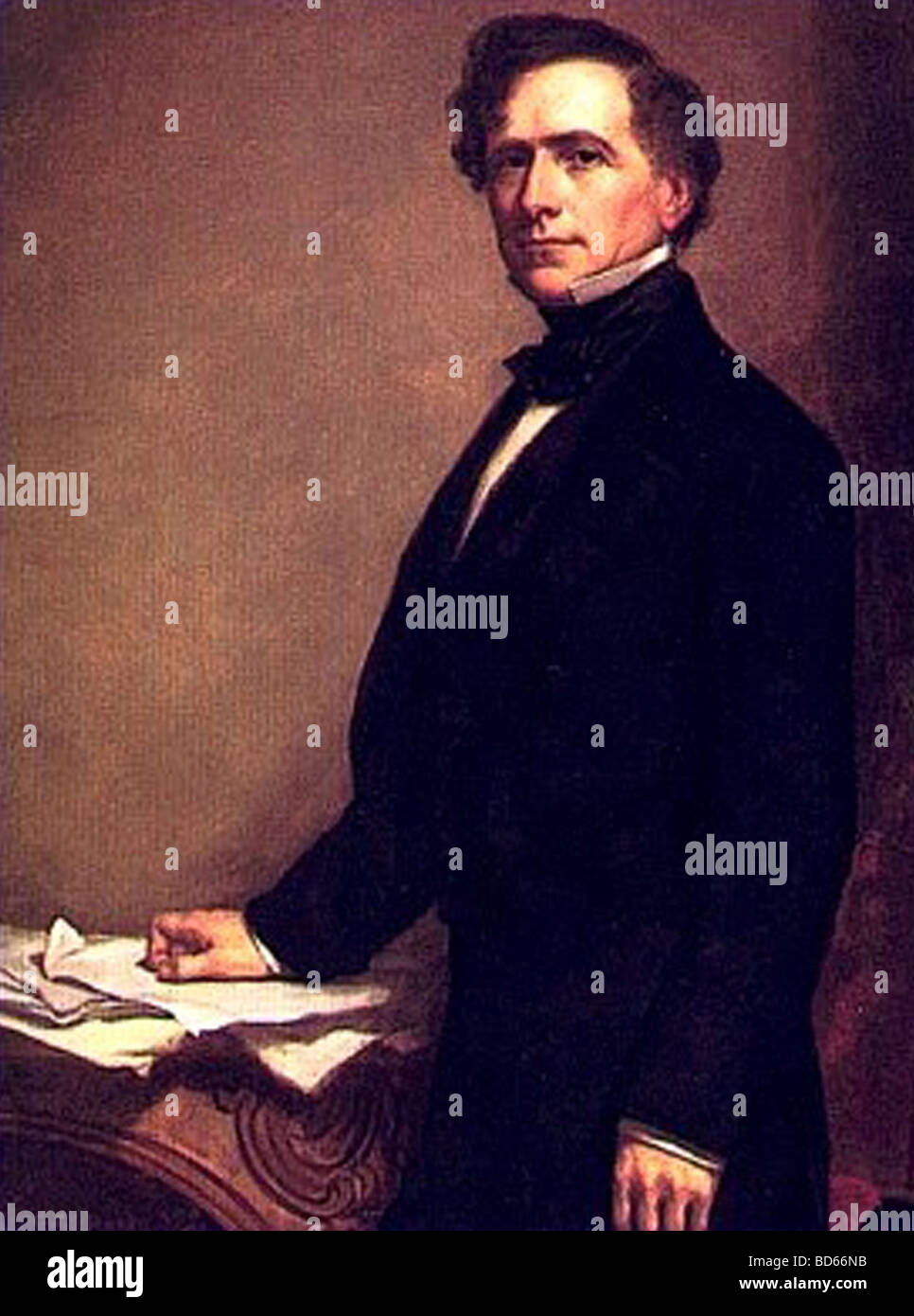Franklin Pierce Portrait High Resolution Stock Photography and Images ...
