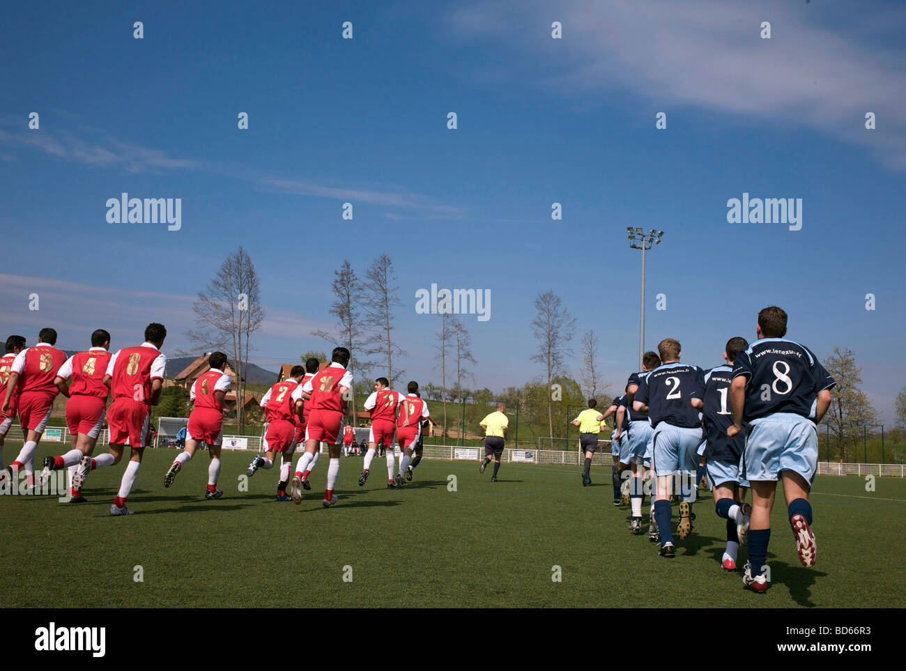Amateur Football Match High Resolution Stock Photography and Images - Alamy