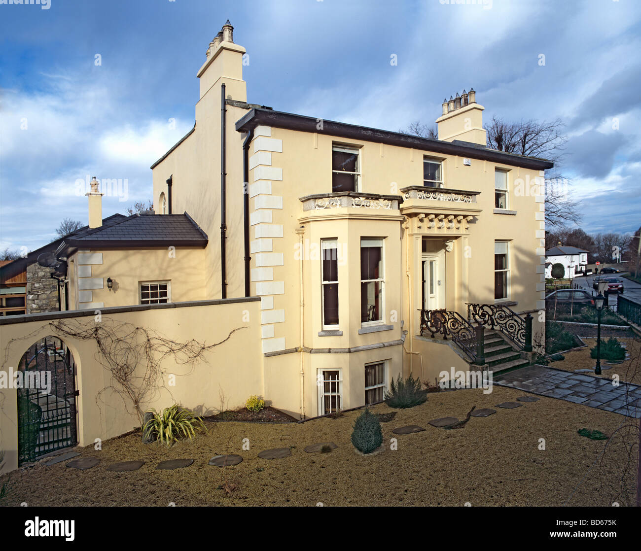 Georgian house in Dublin, Ireland Stock Photo - Alamy
